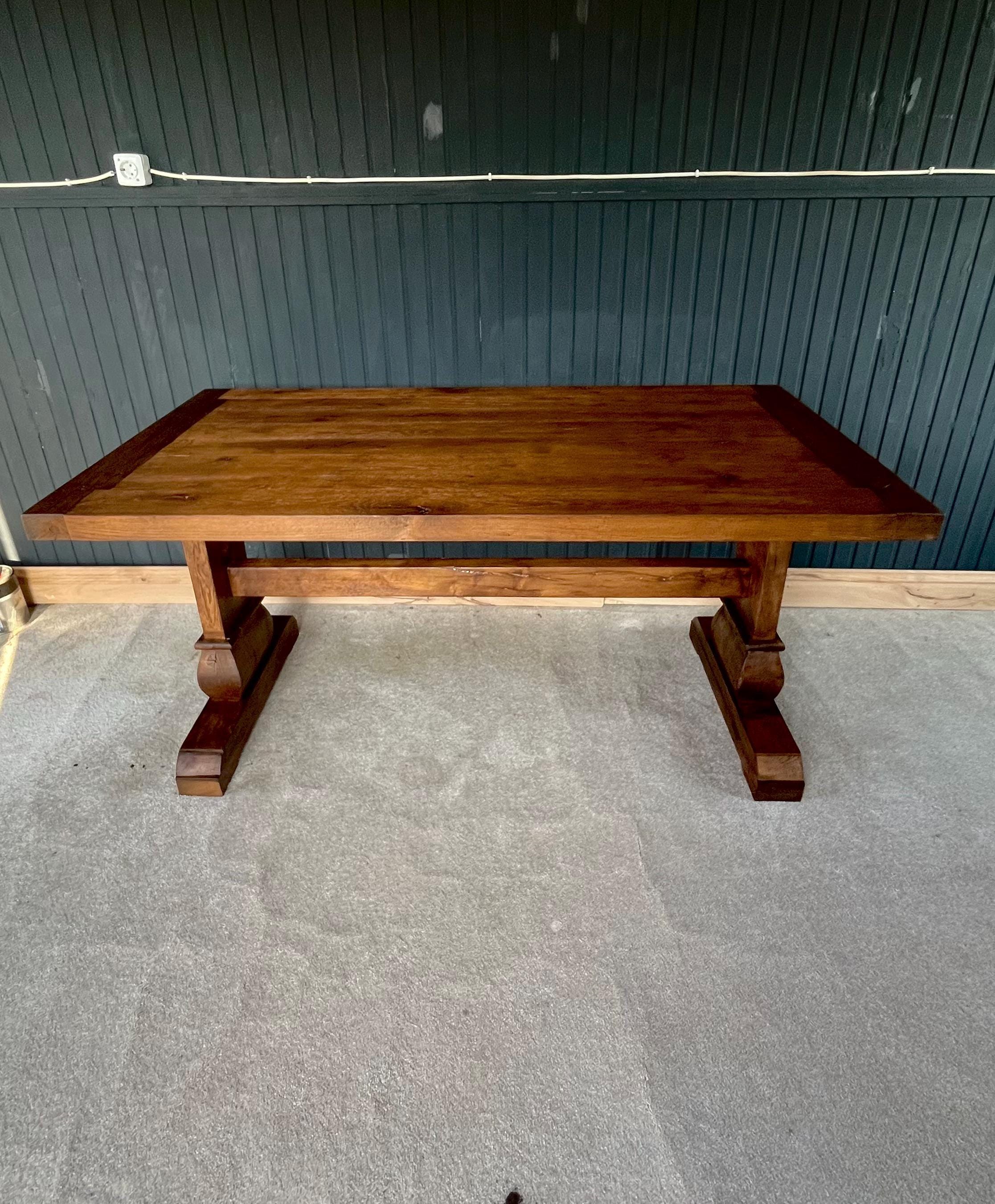 Rustic Dining Table Wood Table Industrial Desk Computer Desk Kitchen Table |walnut Table ...