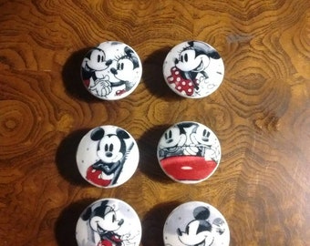 Mickey knobs | Etsy