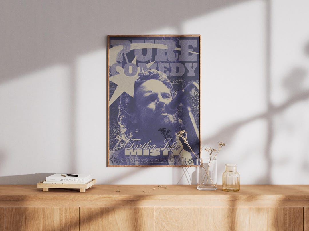 Farther John Misty - Pure Comedy Album Poster - Etsy
