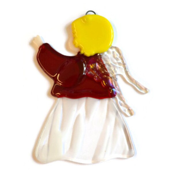Fused Glass Angels - Etsy