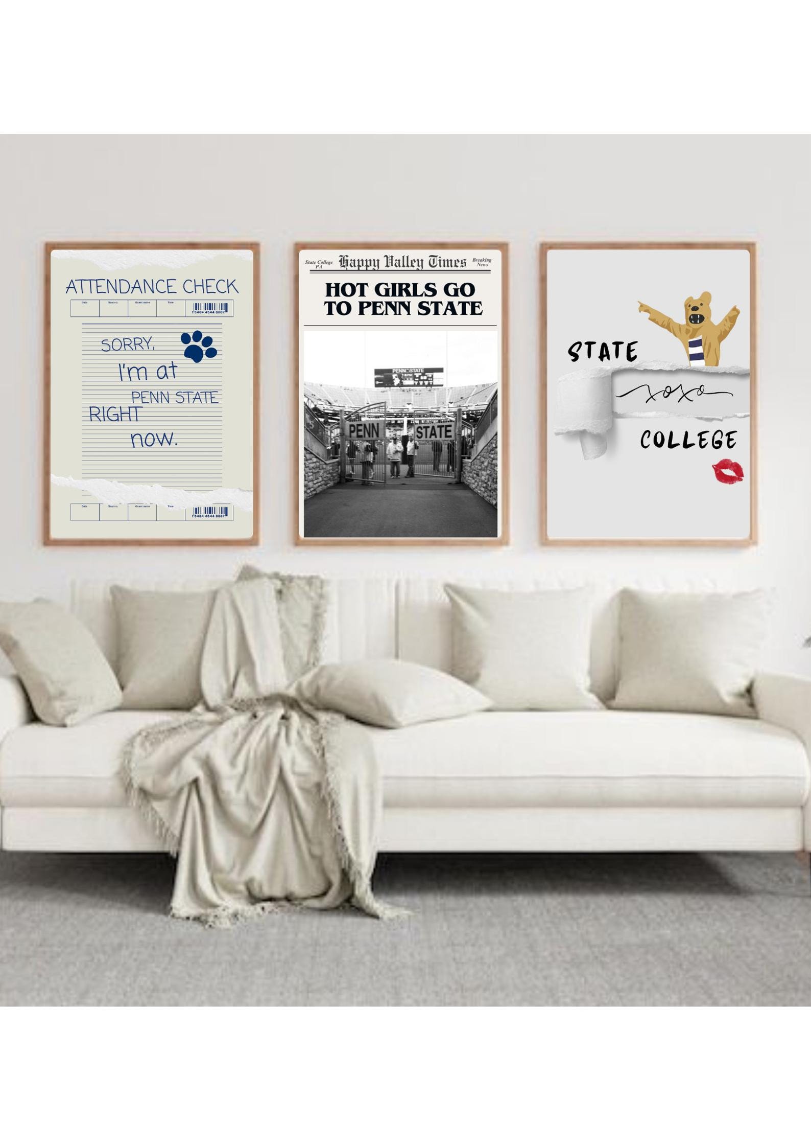 Penn State Wall Art - Etsy