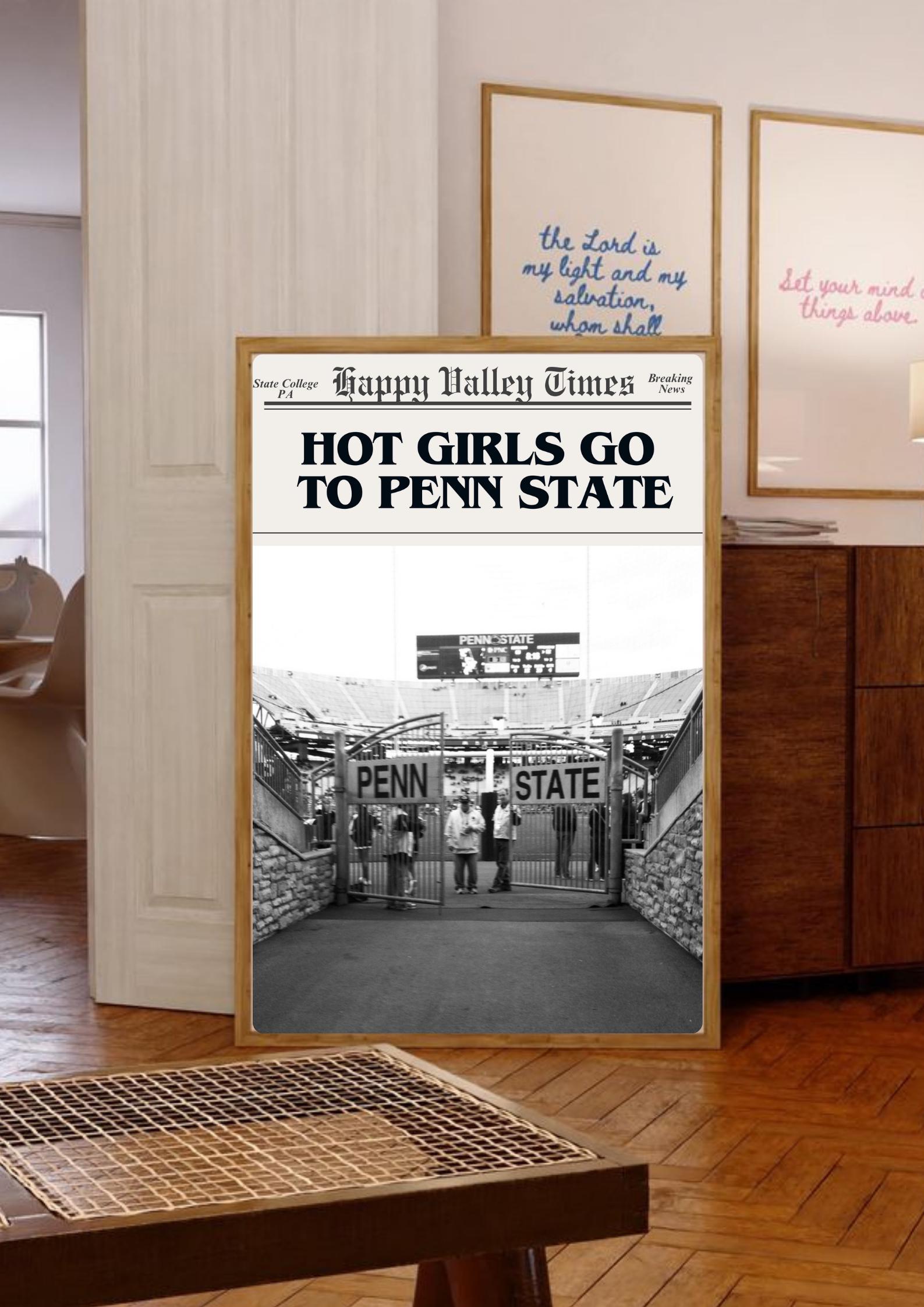 Penn State Wall Art - Etsy