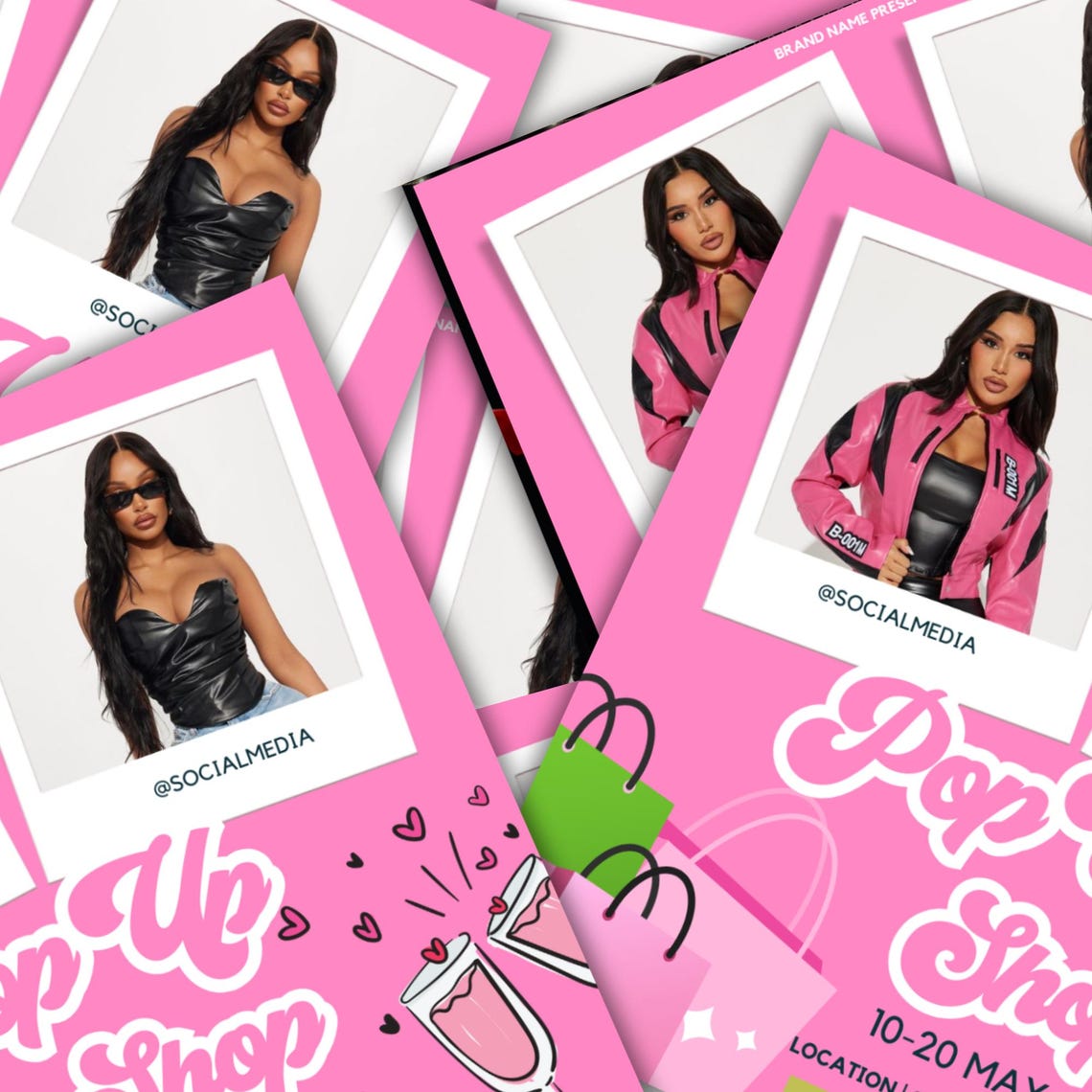 Pop up Shop Flyer, DIY Pop up Shop Flyer, Pop up Shop Template, Pop up ...