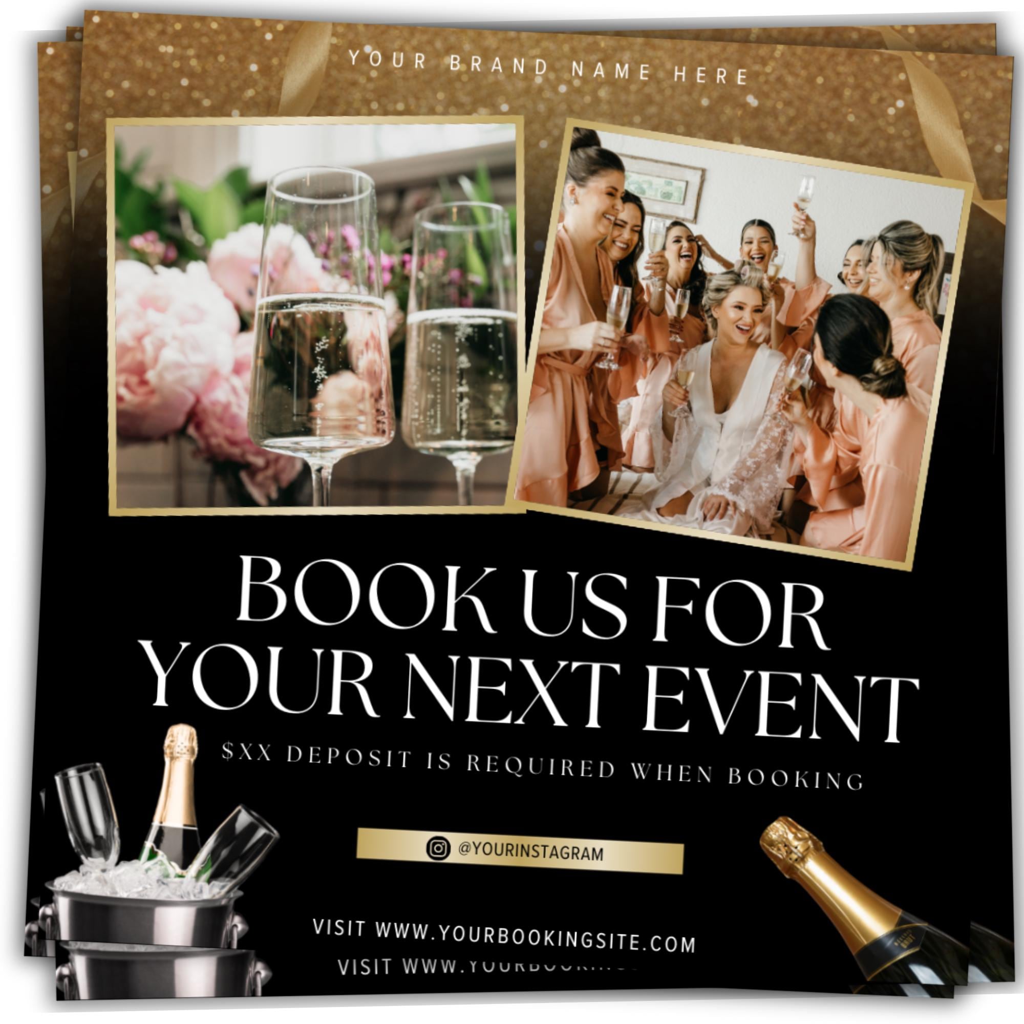 Event Planner Flyer, Event Canva Template, Event Planner, Flyer ,DIY ...