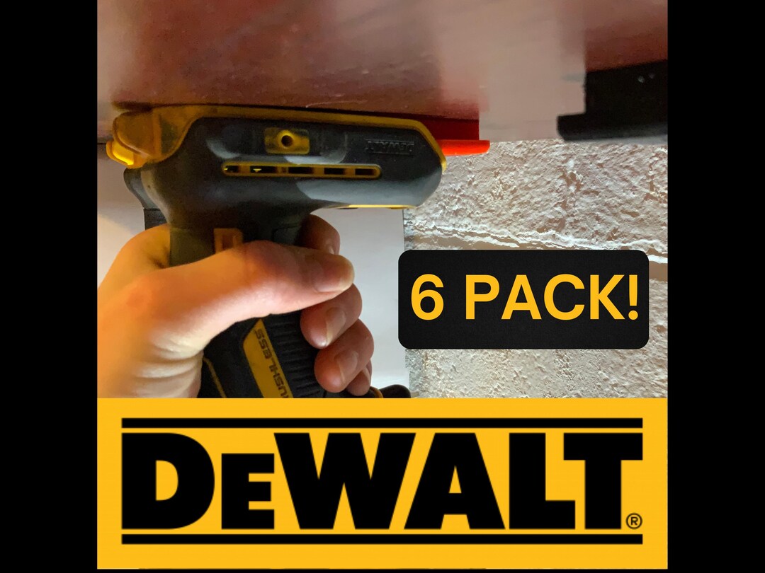 6 Dewalt Tool Organizers - 20v + Customizable Tool Holder - Dewalt ...