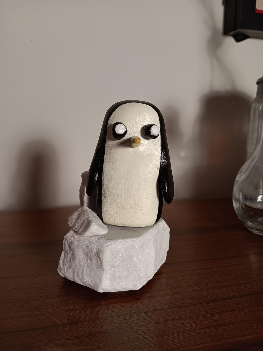 Dark Fetich of Gunter,dark Fetich of Toontown,clay Statue,handmade ...