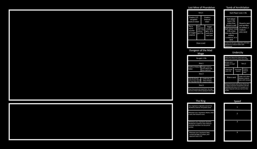 Tcg Instructive Playmat With Zones - Etsy