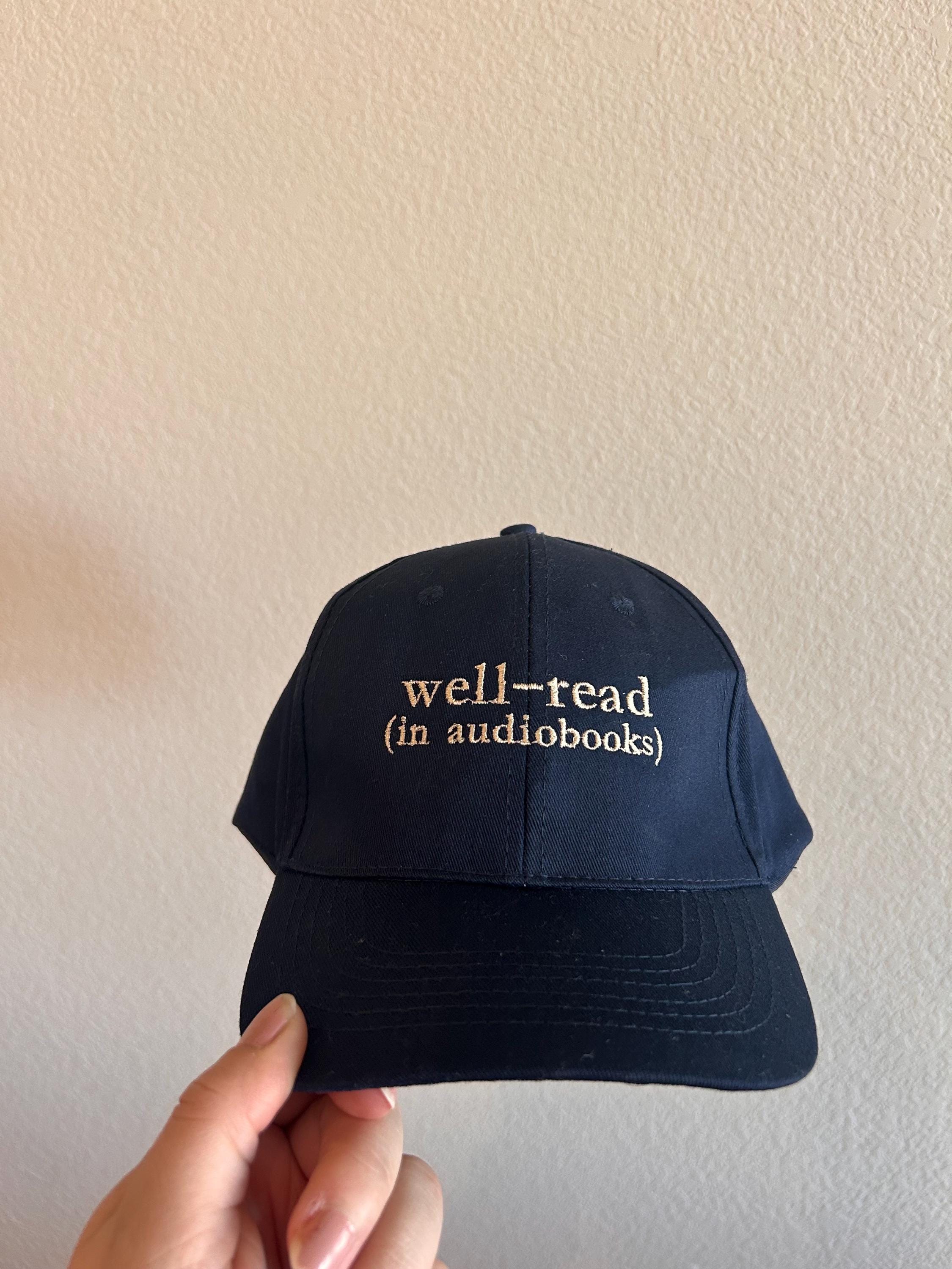 Well-read Embroidered Hats, Customizable, Genres, Bookish, Book Lover ...