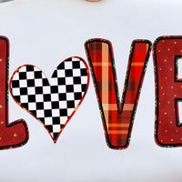 Plaid Heart SVG Bundle - Heart Clipart Graphics - Buffalo Check ...