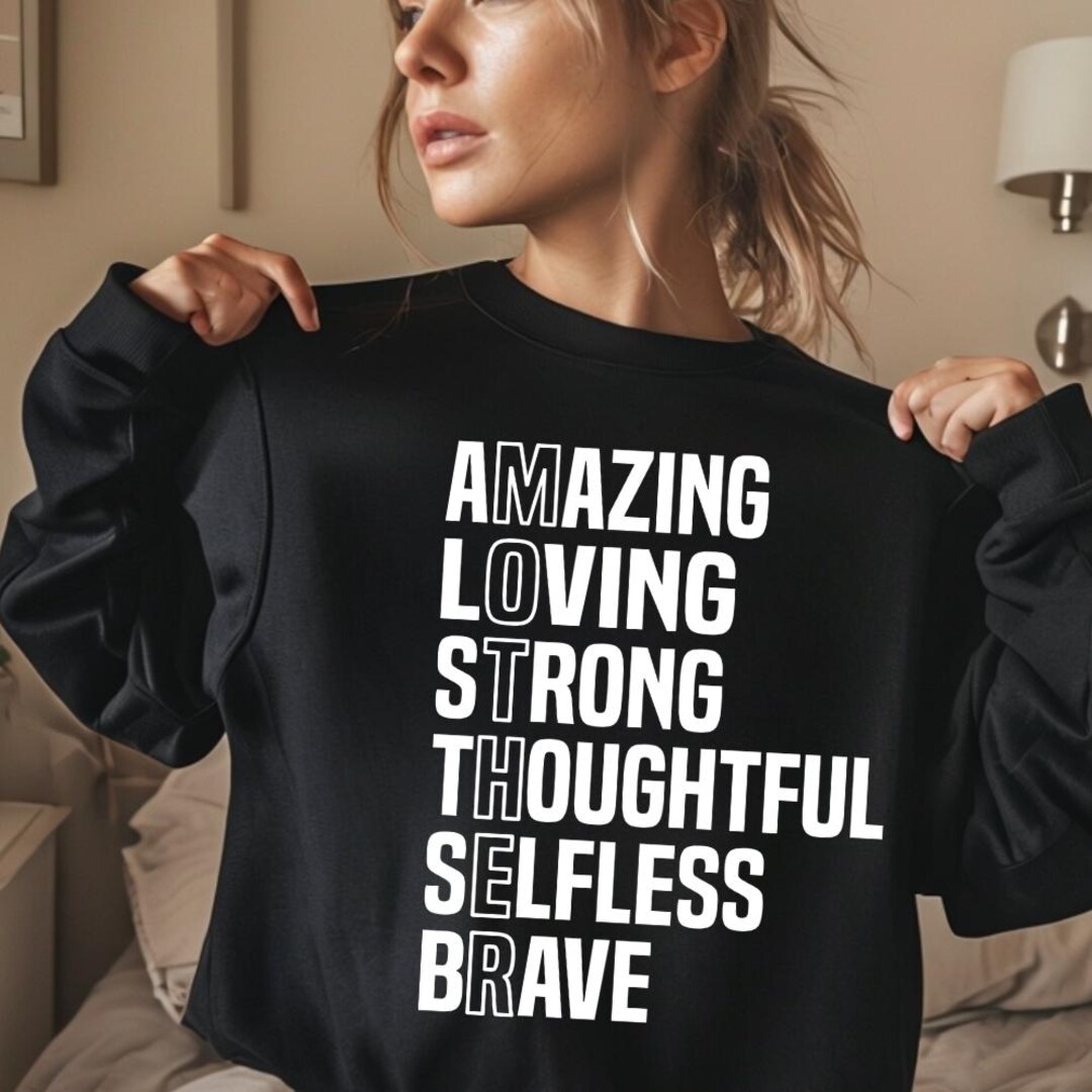 Mother Acronym Png, Mom Quote, Bold Mom Graphic, Strong Mom Shirt ...