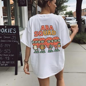 Aba Squad Png, Funny Aba Therapy Brain Design, Digital Aba Team Shirt ...