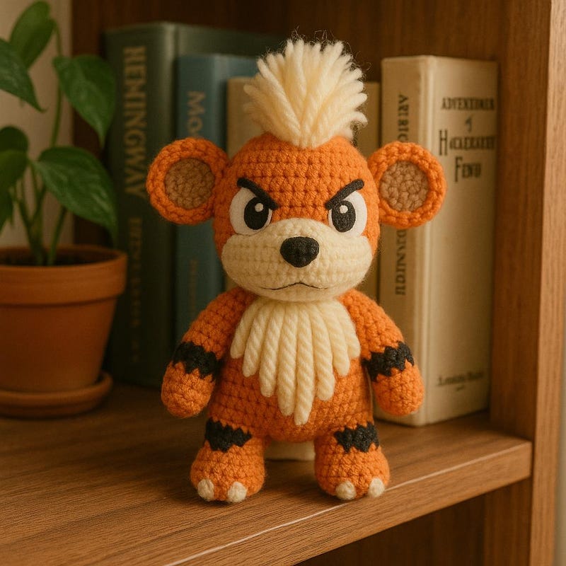 Growlithe - Etsy