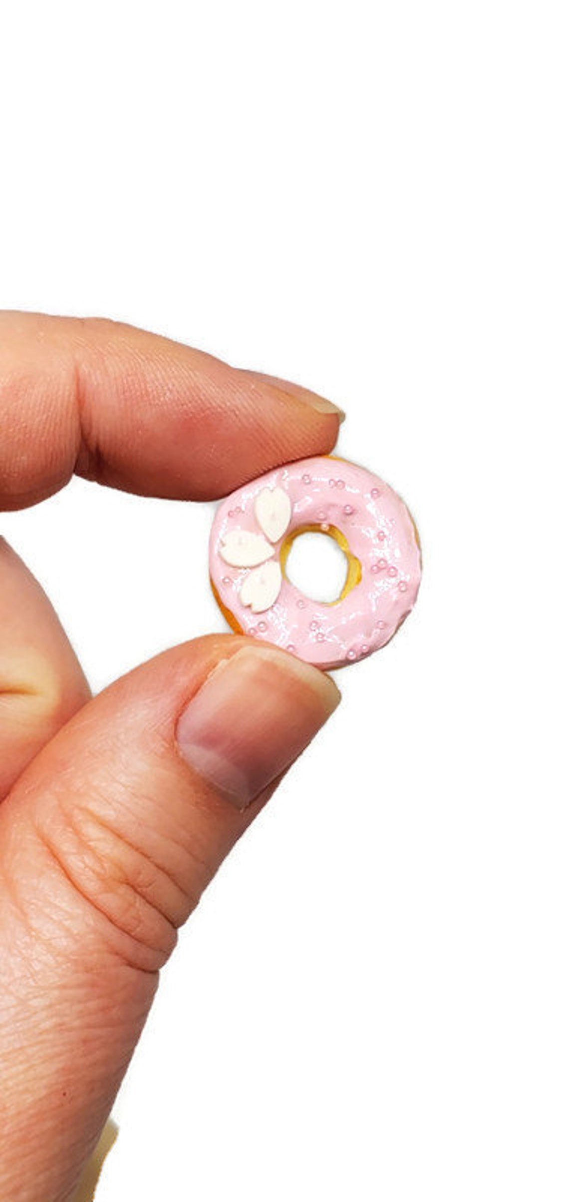 MSD Miniature White Sakura Donut, 1:4 Scale Ball Jointed Doll Junk Play ...
