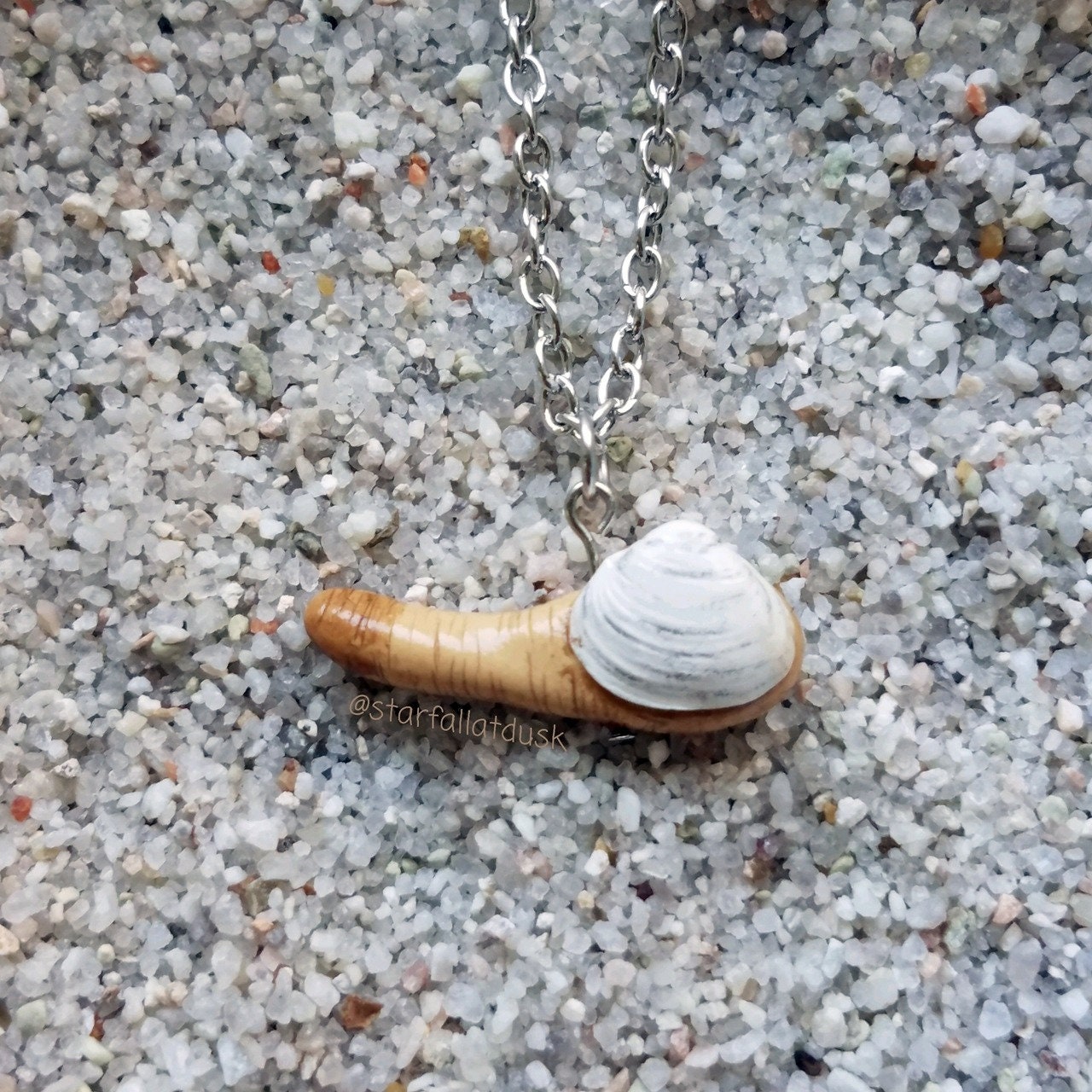 Geoduck Clam Necklace Gooey Duck Gooeyduck King Clam Etsy