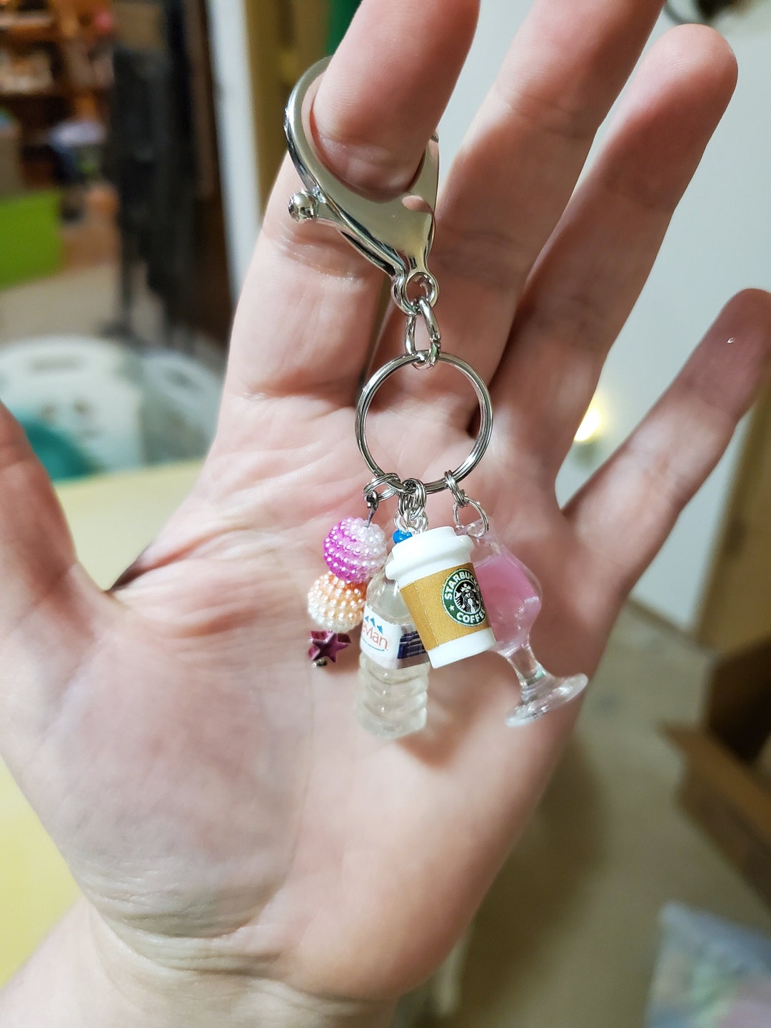 Drink Goblin Charm Keychain - Etsy