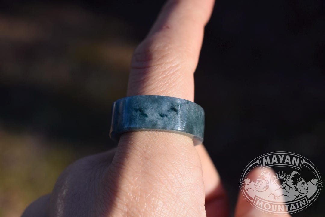 TRANSLUCENT "princesa" BLUE // Guatemalan Blue Green Jadeite Jade ...