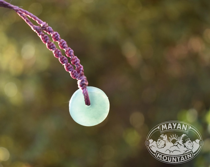 SUPER TRANSLUCENT DISC // Cloudy "princesa" Blue Jadeite Jade ...