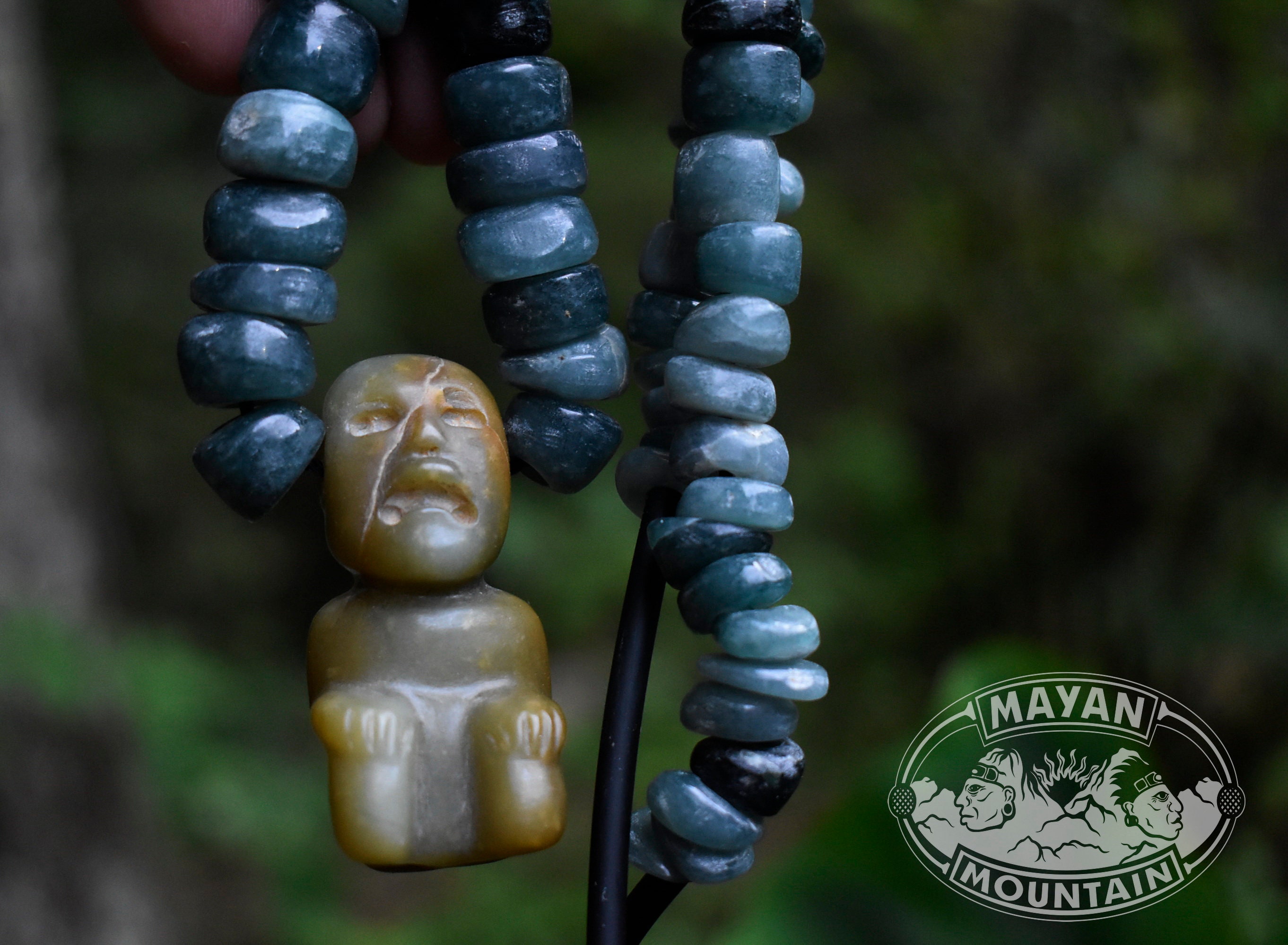 Mayan Jade Beads