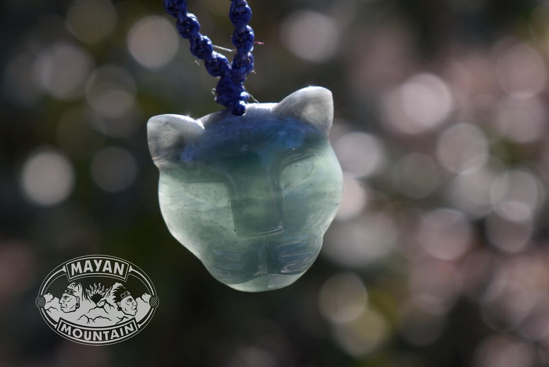 TRANSLUCENT JAGUAR TRANQUILO // Light Blue Jade // Calm Jaguar ...
