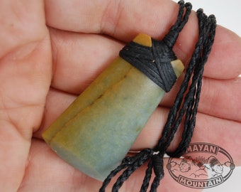 ADZE CELT Toki // Guatemalan Jadeite Jade // Mottled bird's Egg Blue ...