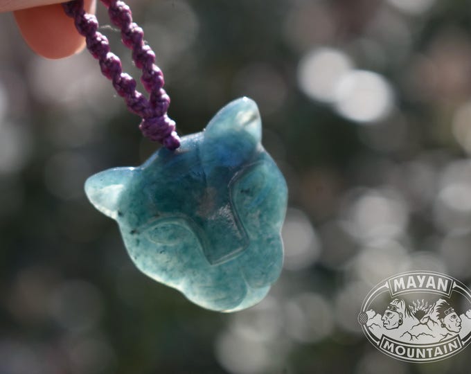 TRANSLUCENT JAGUAR TRANQUILO // Light Blue Jade // Calm Jaguar ...