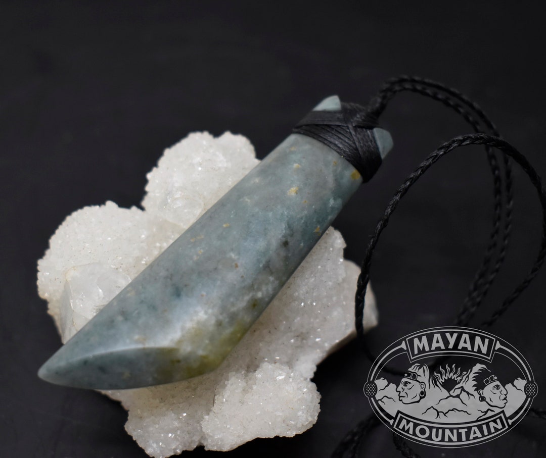 ADZE CELT Toki // Guatemalan Jadeite Jade // Mottled Blue // Guatemala ...