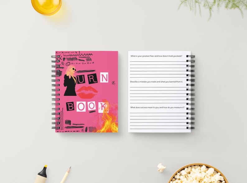 Burn Book Journal - Etsy