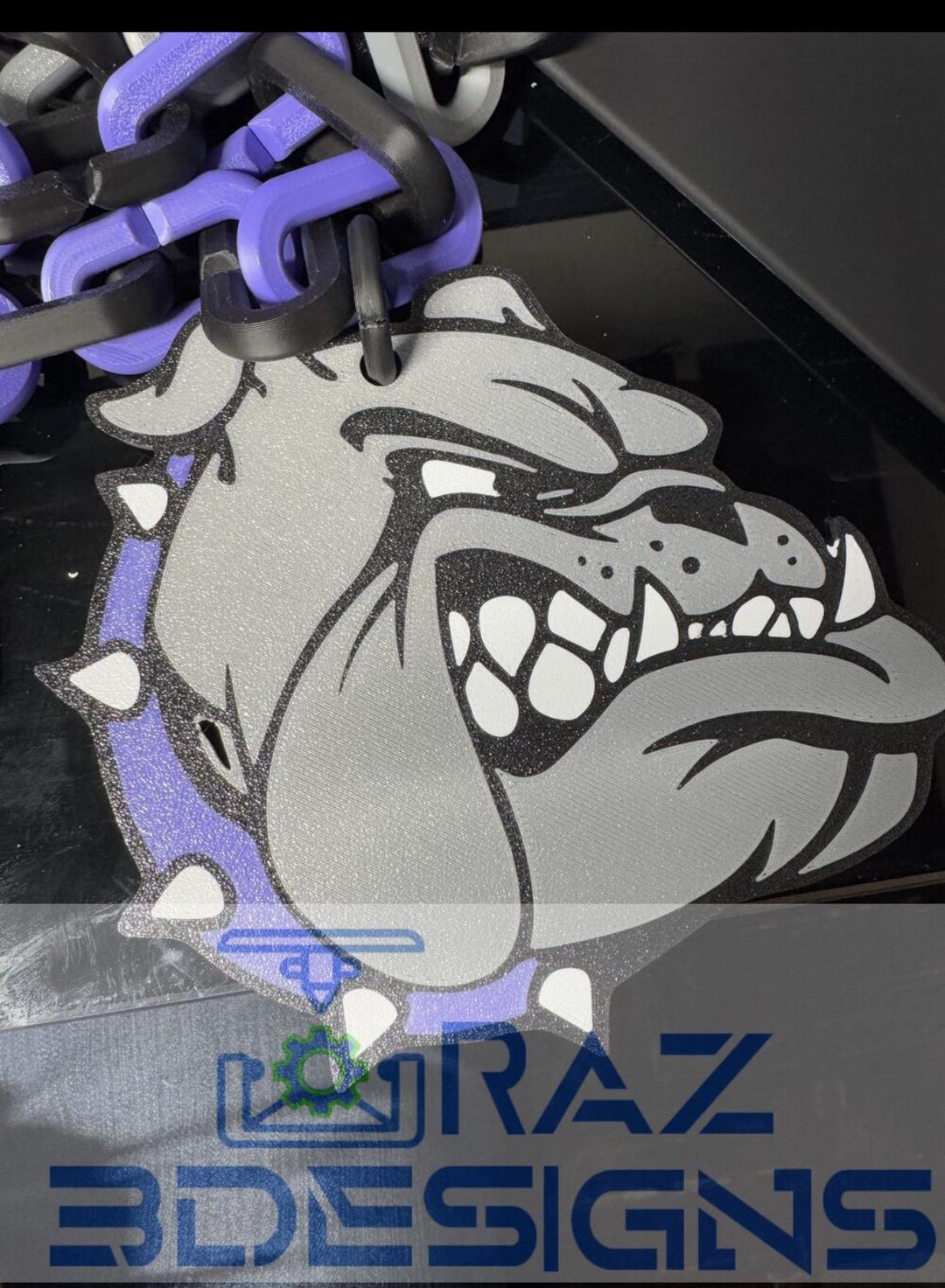 3D Printed High School Mascot Rally Chain! Custom Colors and Mascots ...