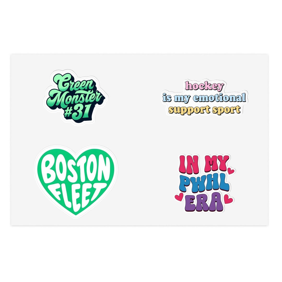 Boston Fleet Sticker Sheet - Etsy