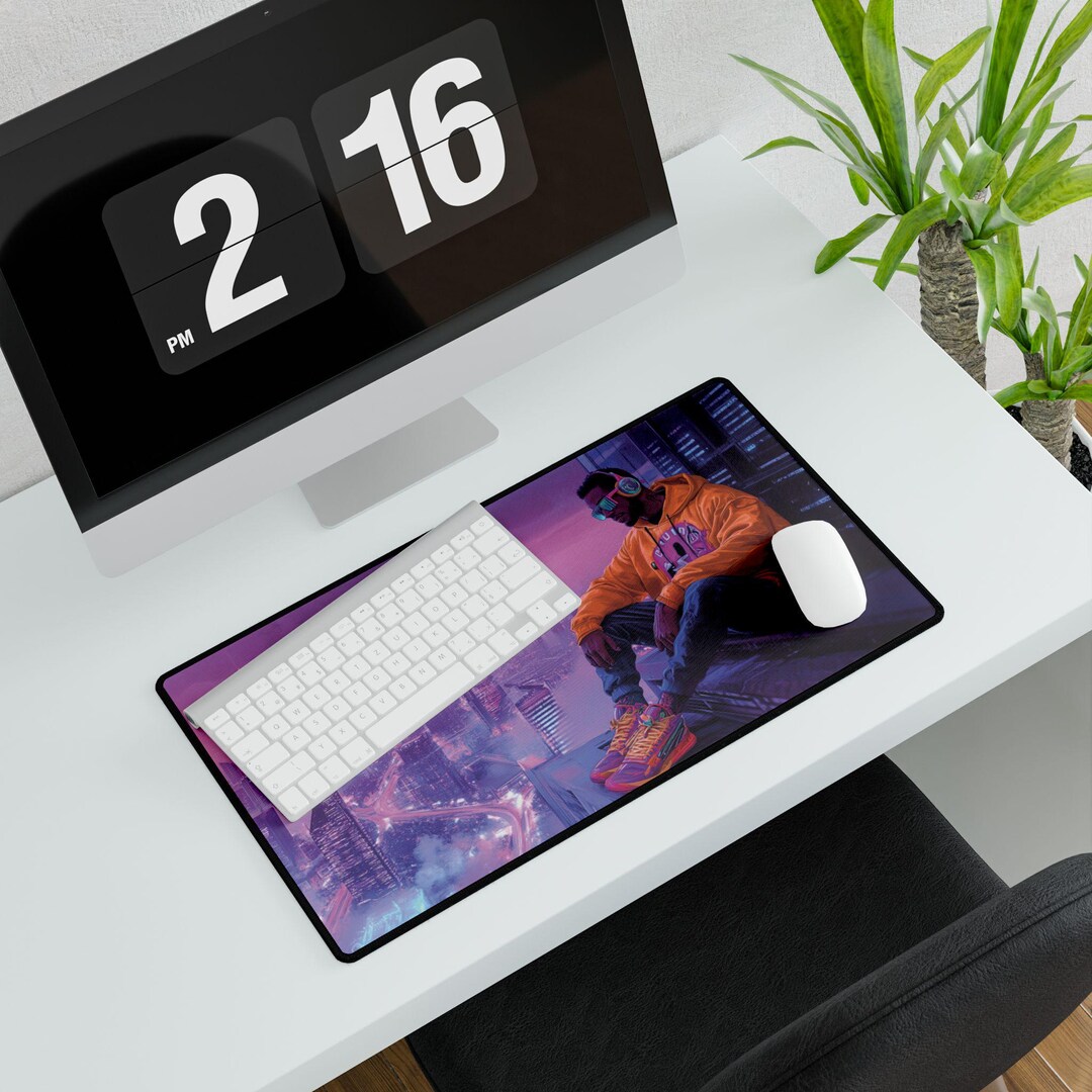 Cyberpunk Desk Mats, Gaming Mouse Pad, Office Desk Accessories ...