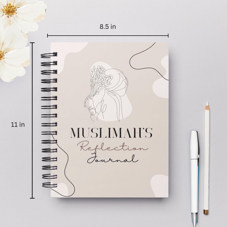 Muslimah Reflection Journal | Islamic Planner for Women | Journaling ...