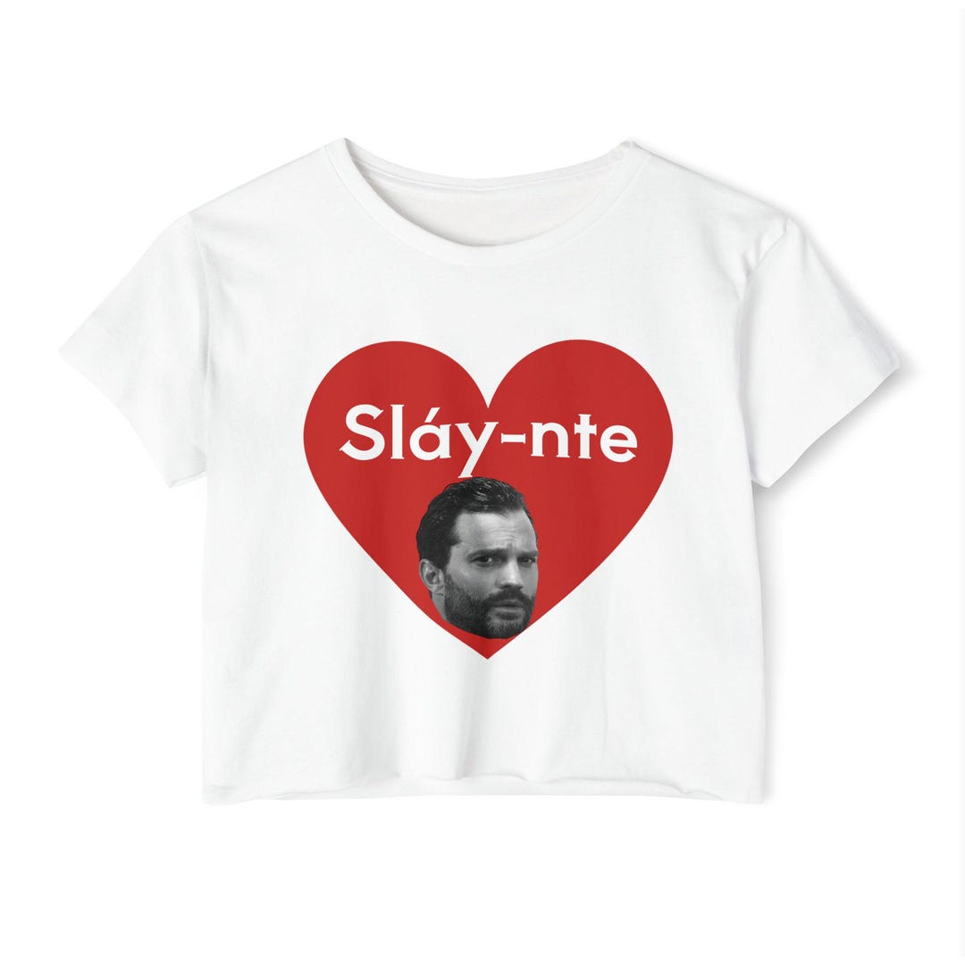 Sláy-nte Jamie Dornan Crop Top - Etsy