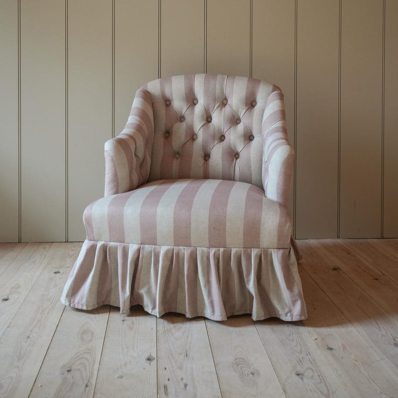 Slipper Chair - Etsy UK