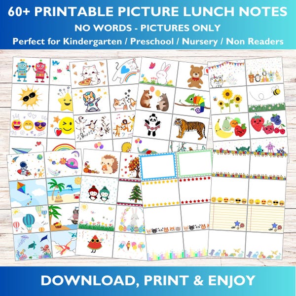 Kids Lunch Notes Bible - Etsy UK