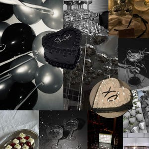 White the Weeknd House of Balloons Stargirl Starboy Party Invitation XO ...