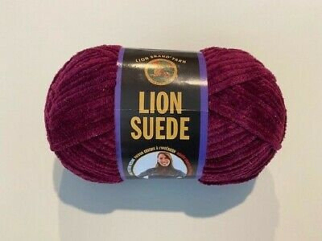 Lion Brand Lion Suede Yarn - Etsy