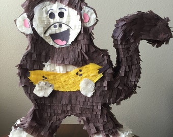 Monkey Pinata - Etsy