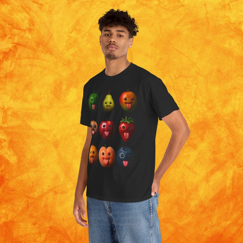 Funny Silly AI Fruit Gen Z Meme Brainrot Humor Tongue Out Ai Fruits ...