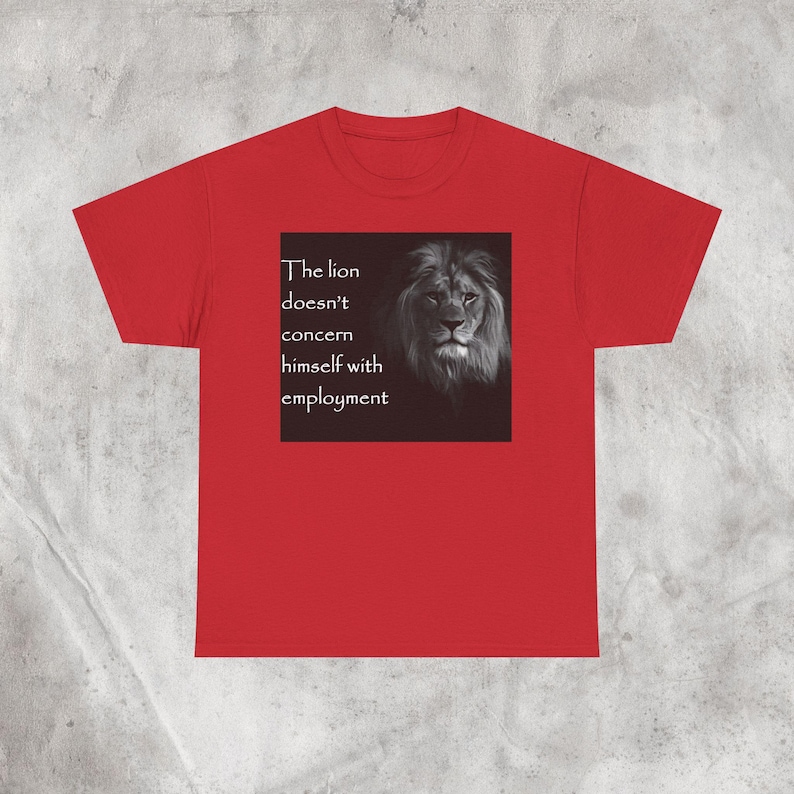 Brainrot Meme Tee, Lion Meme Shirt, Funny Gen Z Brain Rot Unemployment ...