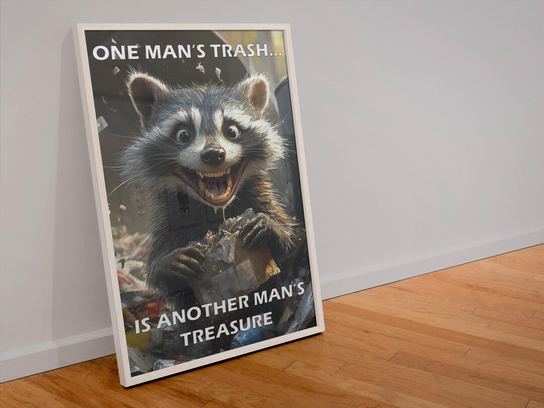 Raccoon - Animal Funny - Animal Meme - Trash Panda - Trash Bandit ...