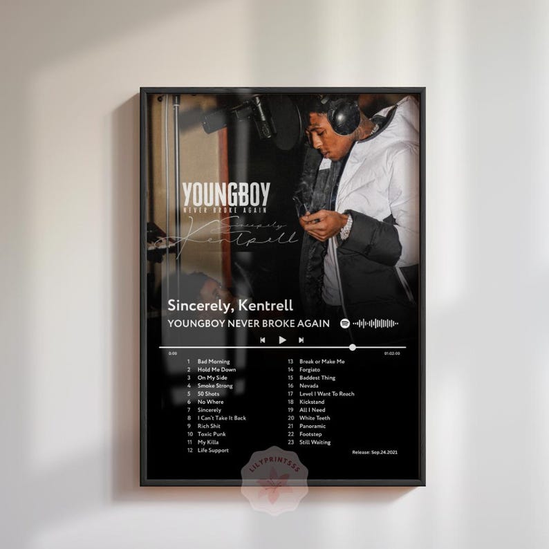 NBA Youngboy Bundle Set of 3 Album Cover Posters, Rapper Posters- TOP ...
