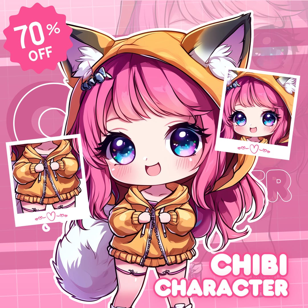 Custom Chibi Anime | Chibi Character| Chibi Pfp | Cute Chibi Commission ...