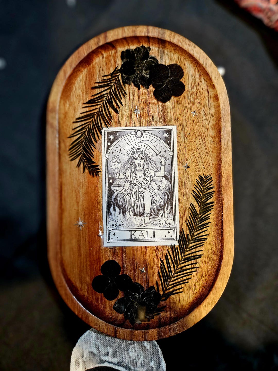 Kali Offering Tray. Goddess Kali Altar Decor - Etsy