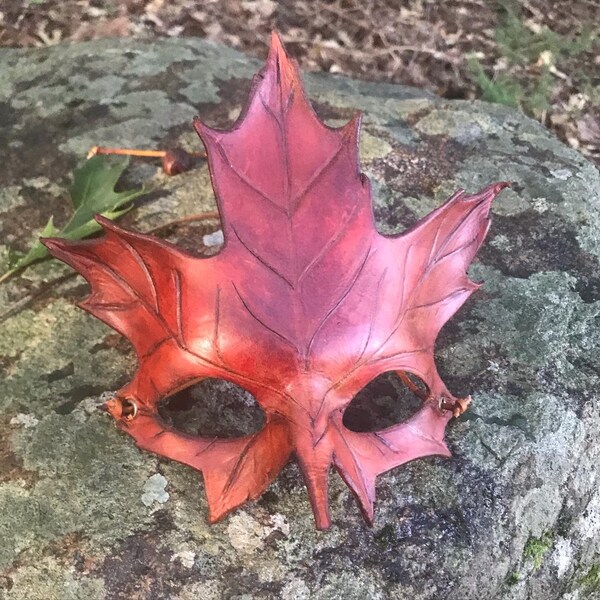 Leaf Mask - Etsy