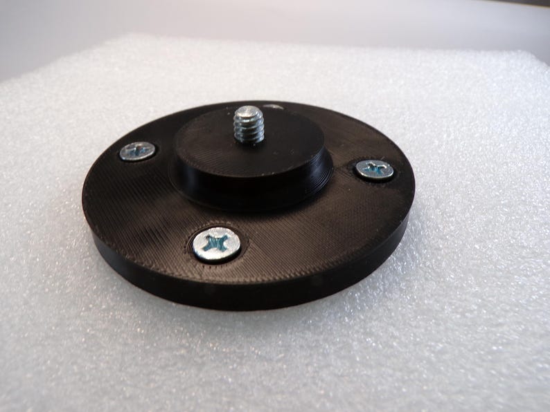 3D Printed Fixed Camera Mount Includes Hardware 2.75" Diameter 1/2 ...
