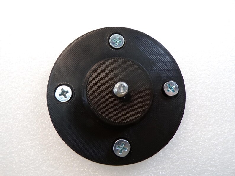 3D Printed Fixed Camera Mount Includes Hardware 2.75" Diameter 1/2 ...