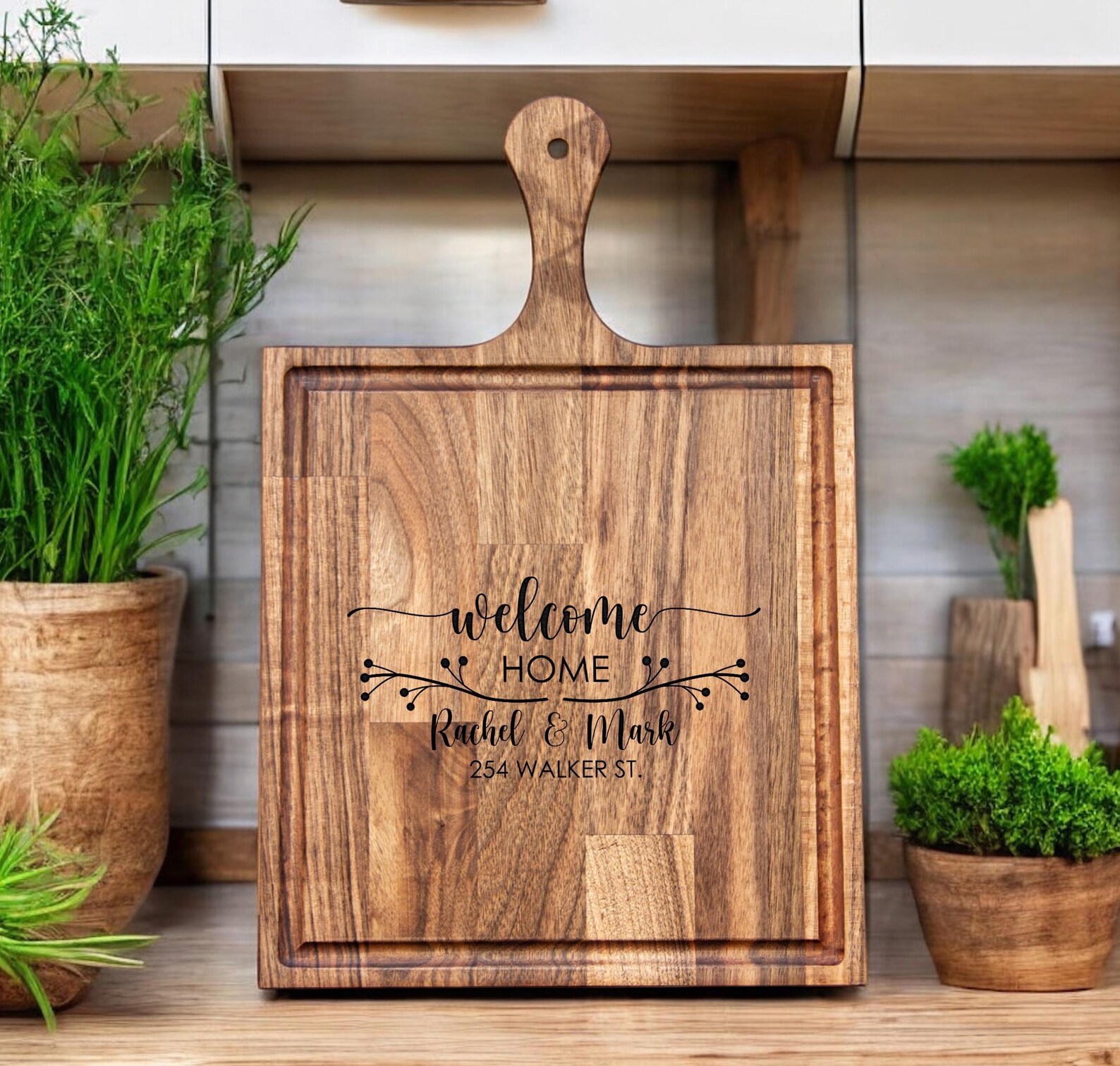 Address Cutting Board, Custom Cutting Board, Welcome Home Cutting Board ...