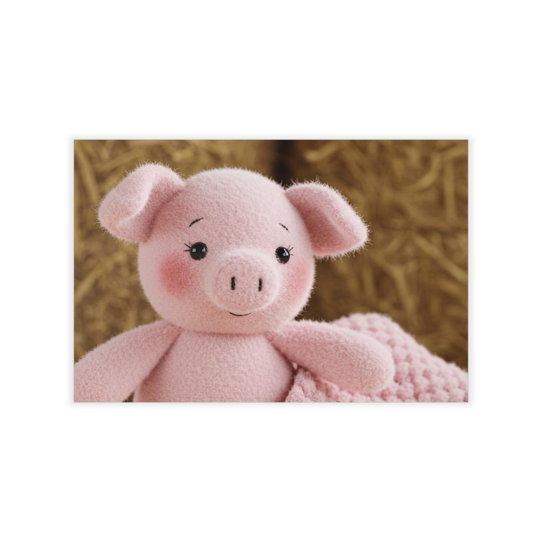 Cute Pig Wall Decals for Babys Room, Kids' Rooms, Nursery Decor, Animal ...