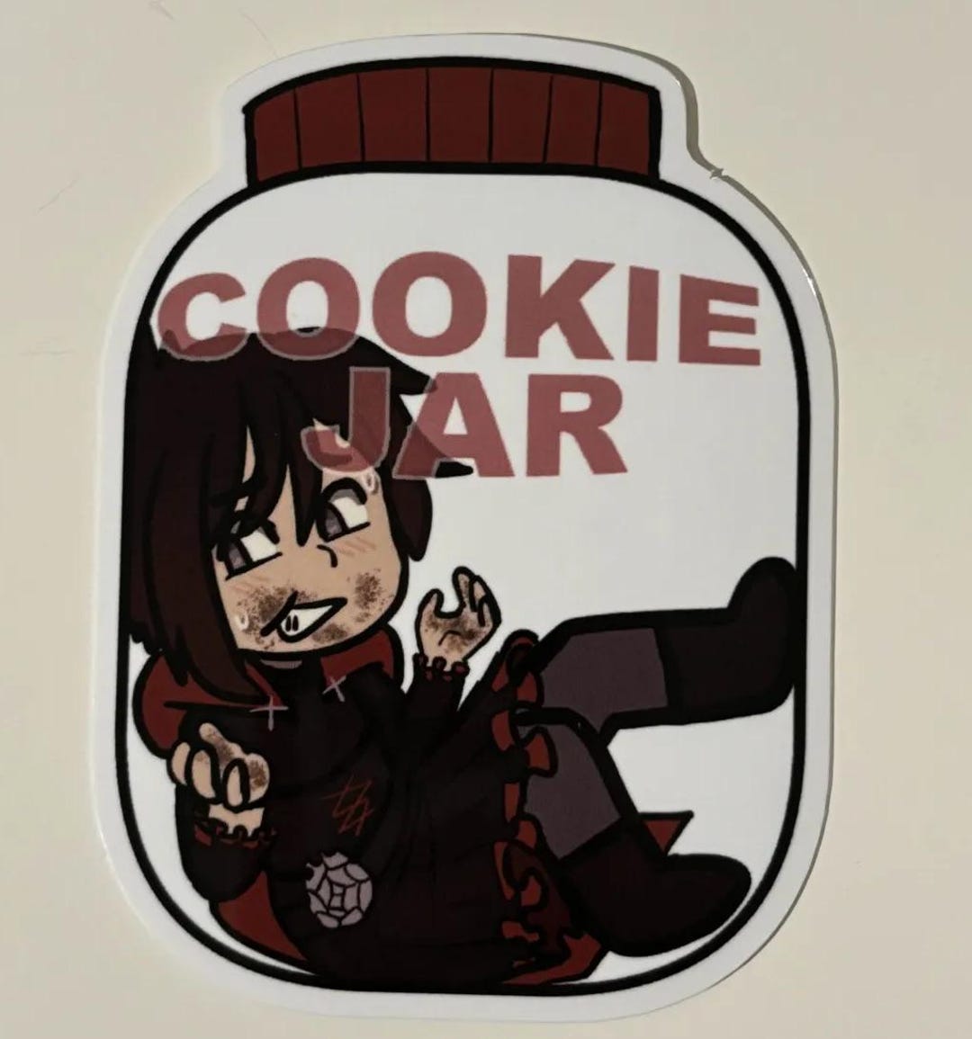 RWBY Sticker Ruby Rose in Cookie Jail - Etsy