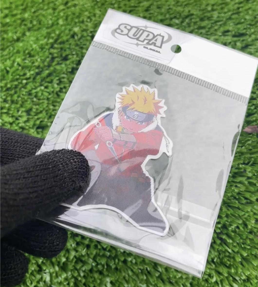 Naruto 3D Lenticular Sticker – Fiery Kunai in Motion - Etsy